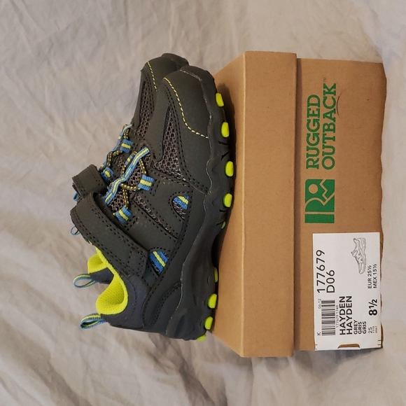 Rugged Outback | Shoes | Rugged Outback Grey Velcro Shoes | Poshmark